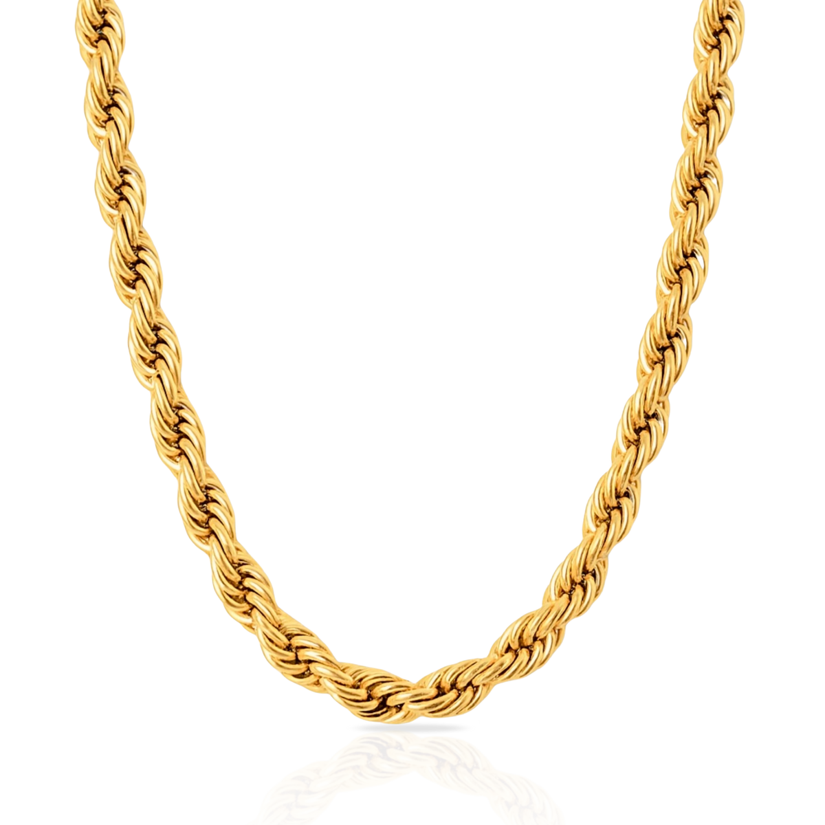 Classic Rope Chain 6mm – GoldStarsDC Jewelry Co.