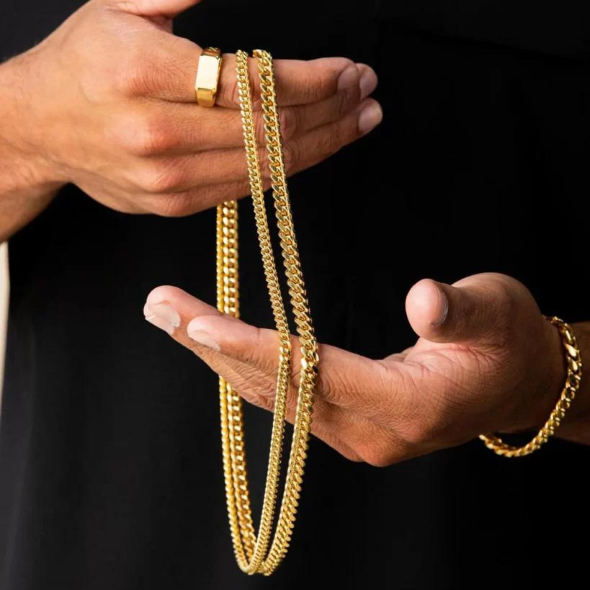 GStars Iced Out Gold Watch – GoldStarsDC Jewelry Co.