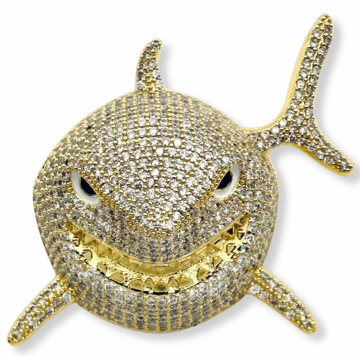Shark Diamond Pendant (18K Gold) | Premium Quality Guaranteed ...
