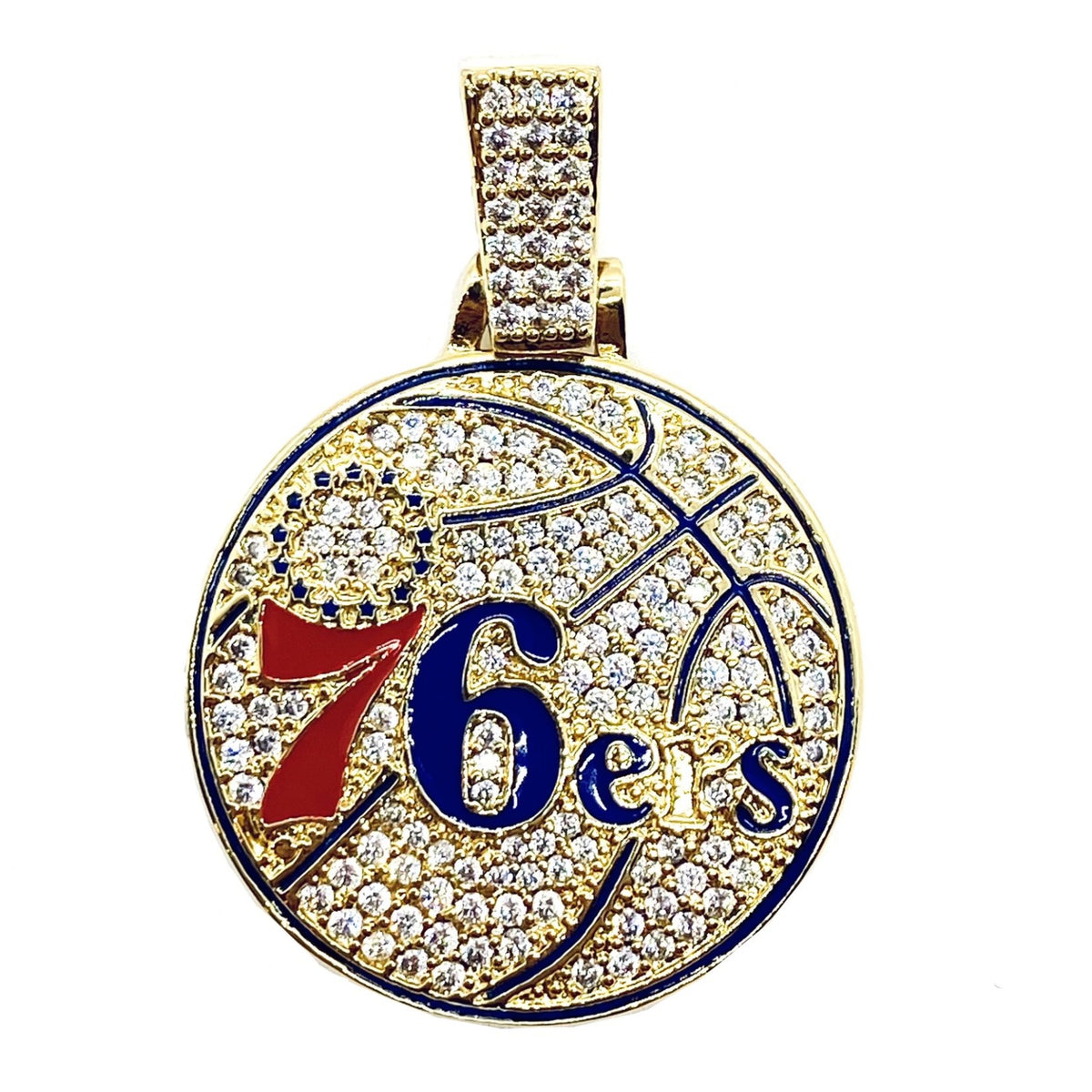 NBA Pendants 76ers Pendant |18k Gold | Premium Jewelry – GoldStarsDC ...