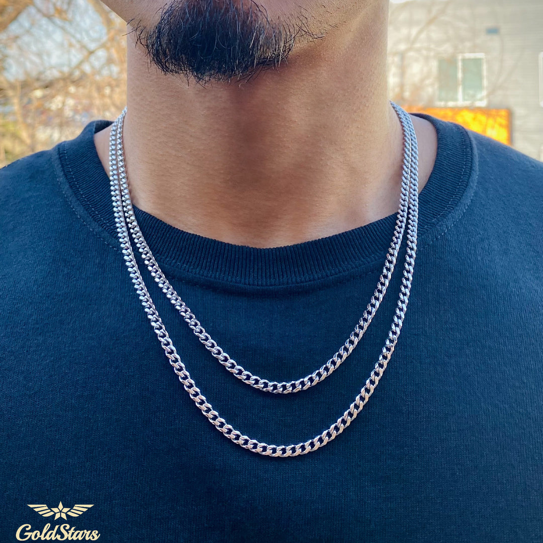 "Micro Miami Cuban" 18K Gold Chain 4mm | Premium Jewelry – GoldStarsDC ...